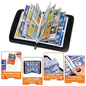 YUKOSON Grehge for Trading Cards 4-Pocket, Garden Sculpture Outdoor Decoration