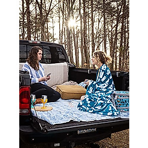 Camco Life is Better at The Campsite Retro RV Shaped Bamboo Wood Cutting Board for Food Prep-Doesn't Dull Knives, Resists Moisture (53089)