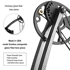 The7boX Compound Bow and Arrow Set 20-70 LBS Adjustable 320 Fps Speed,Paired with a Complete Set Accessories, Suitable for Outdoor Archery and Hunting for Adults and Beginners