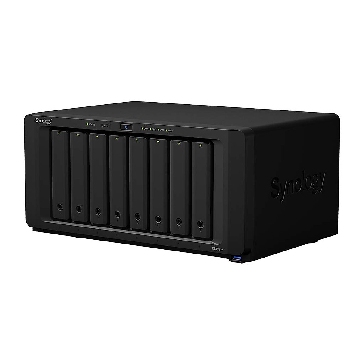 Synology DiskStation DS1821+ NAS Server for Business with Ryzen CPU, 32GB Memory, 32TB HDD, DSM Operating System, iSCSI Target Ready
