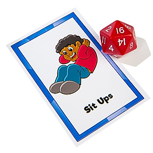 Kenson Kids Pick n Roll Movez, Exercise Game, Perfect for Rainy Days, Home & Classroom, Preschool & Kids of All Ages.