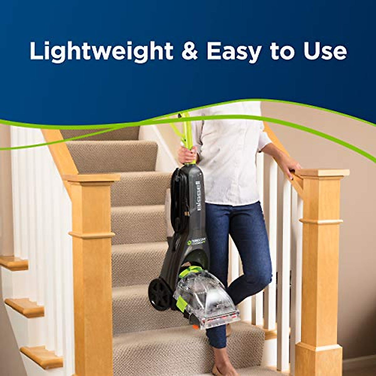 Bissell Turboclean Powerbrush Pet Upright Carpet Cleaner Machine and Carpet Shampooer, 2085