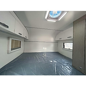 Truck Camper with Bed/Foldable Sofa/Bathroom/Kitchen and Cabinets.