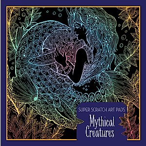 Super Scratch Art Pads: Mythical Creatures