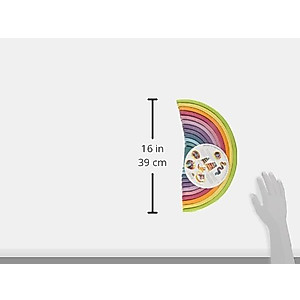 Grimm's Wooden Rainbow Pastel (Pack of 12)