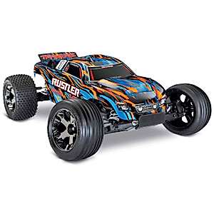 Traxxas 370764ORNG Rustler Vxl: 1/10 Scale Stadium T
