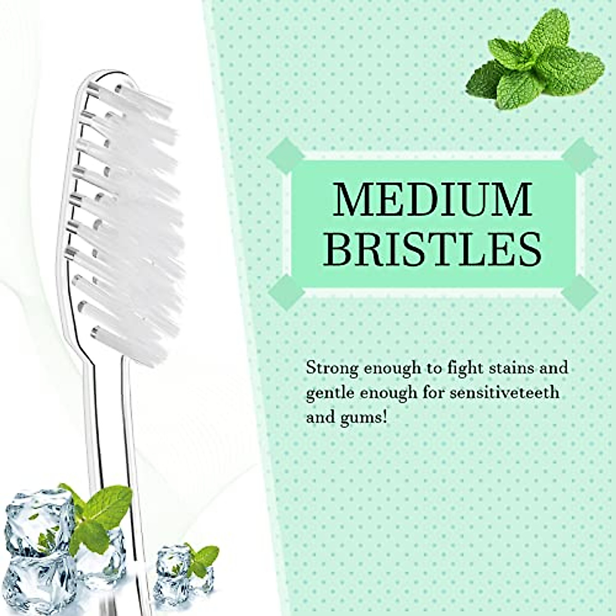 Remerry 100 Pack Individually Wrapped Disposable Toothbrushes Bulk Travel Toothbrushes Manual Disposable Tooth Brush Soft Bristle Tooth Brush for Adults Kids Hotel Guest Camping Travel, 2 Colors