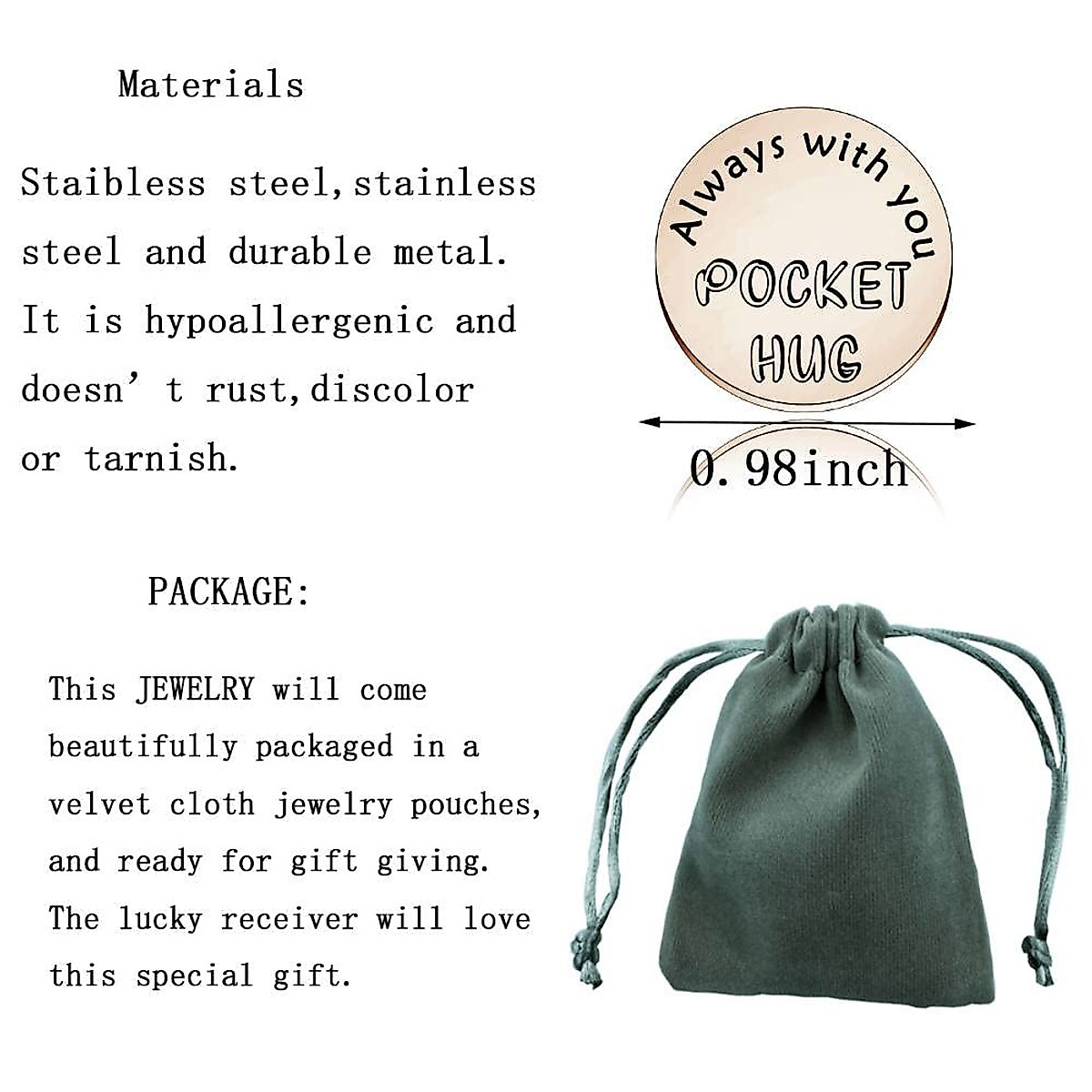 NC always with you pocket hug (Pocket Hug RG)