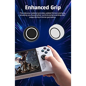 ASUS ROG Ally Thumb Grip Caps, Soft Silicone Joystick Cover Compatible with ASUS ROG Ally - (Two Sets)