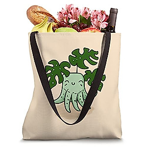 Tentacle Hugs and Monstera Love: Show Your Quirky Style Tote Bag