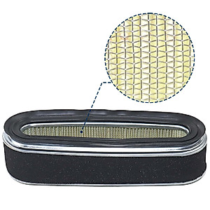 FULAIGE 4 Pack GXV160 Air Cleaner Element Replaces 17210-Z1V-003, 17210-ZE7-003, 17210-ZE7-013,17210-ZE7-505 for Honda GXV160, GXV160H2, GXV160UH2, HR216, HRA216, HRC216, HRU216 Lawn Mowers