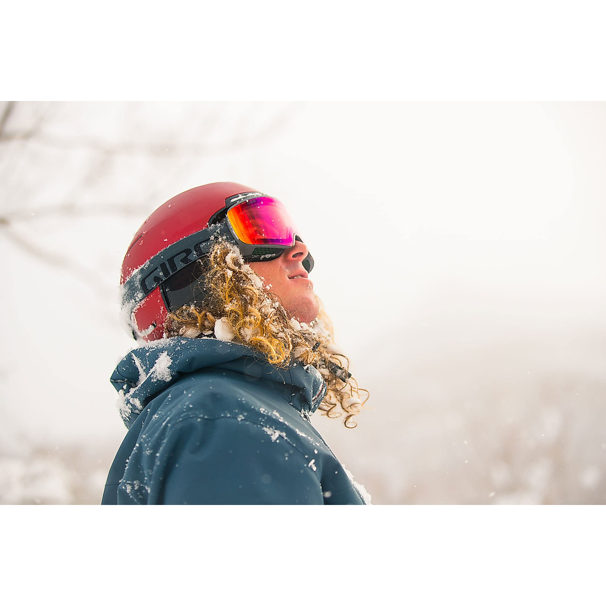 Giro Jackson MIPS Ski Helmet - Snowboard Helmet for Men, Women & Youth - Matte Ox Red - Size L (59-62.5cm)