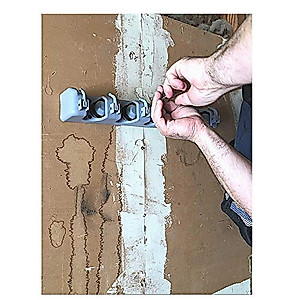 Broom Holder  Wall Mounted Commercial Industrial Counter Organizer Garage Hook Tool Mop Dustpan & eBook by OISTRIA