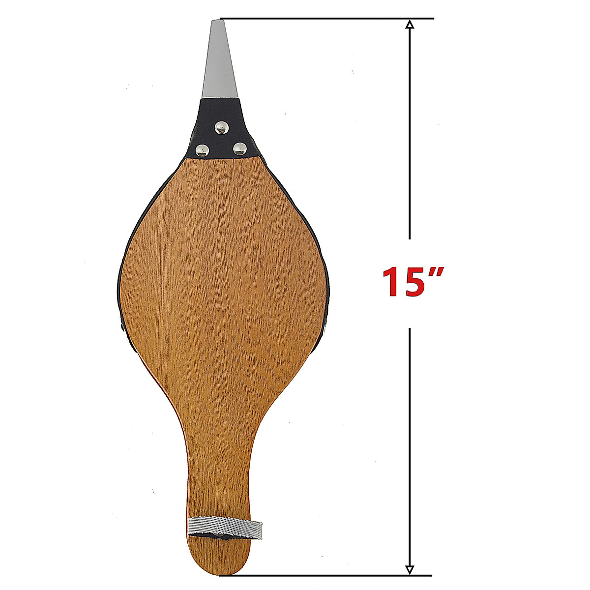 26-Inch Campfire Fireplace Tongs and Wood Fireplace Bellows Leather Fire Bellow Fire Pit Air Blower with Stainless Steel Nozzle, Outdoor Cooking Camping Chimney Pump Barbecue Fire Tools Accessories