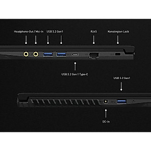 MSI GF63 Thin 15.6" Gaming Laptop, FHD 144Hz, Intel Core i5-11400H, NVIDIA GeForce RTX 3050, 16GB Memory, 512GB NVMe SSD, Windows 11 Home, Black + Accessories