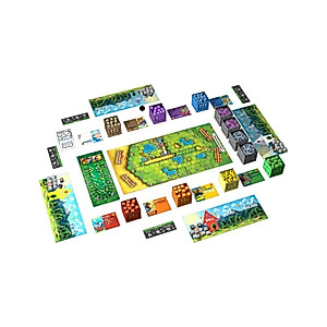 Cubitos Board Game, Award Winning Dice Racing Game, Which of Your Wacky Characters Will Win, Ages 14+, 2-4 Players, 30-45 Min, Alderac Entertainment Group (AEG)