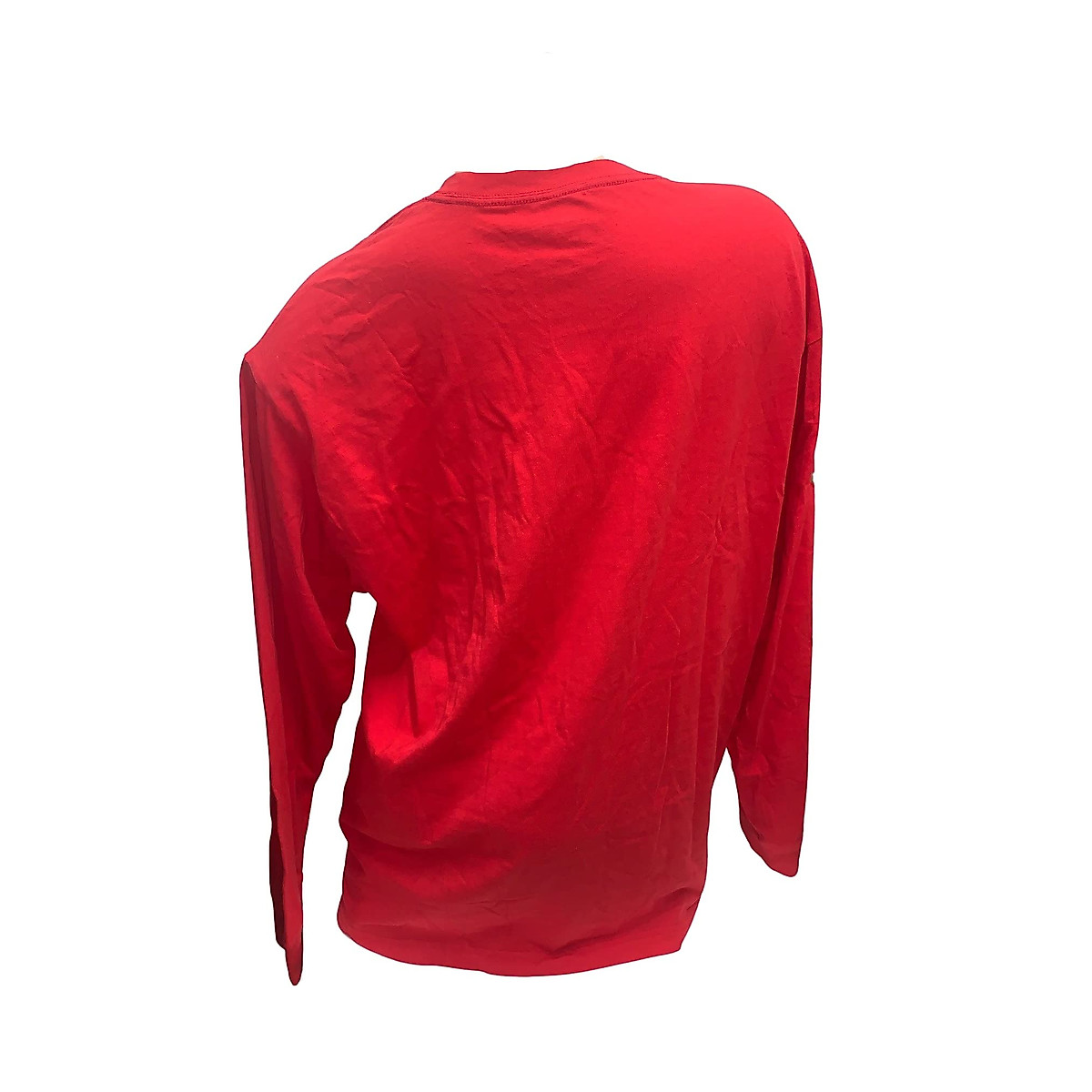 Victoria's Secret Pink Campus Long Sleeve Crew Neck Tee Color Red Size Large New