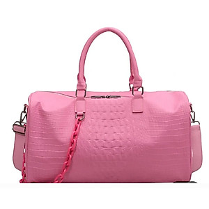 Luxe Duffel (Barbie Pink)