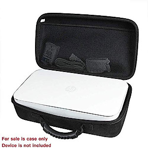 Anleo Hard Travel Case for HP 250/HP Tango/Tango Terra/Tango X Smart Home Printer 2RY54A / 3DP64A (Black)