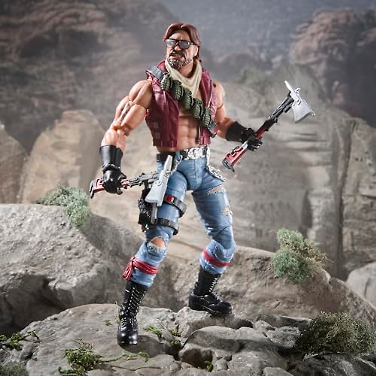 G.I. Joe Classified Series #167, Dreadnok Monkeywrench, Collectible 6 Inch Action Figure with 10 Accessories