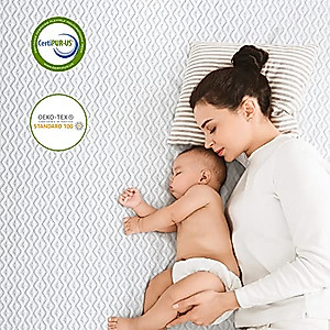 Sleepmax 3 Inch Gel Memory Foam Mattress Topper King - Medium Soft Enhance Comfort - Pressure Relief Memory Foam Mattress Pad, High Density Bed Topper with Zippered Cover