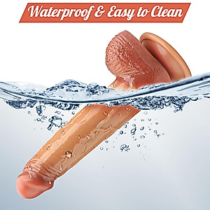 Sex Toys Huge Realistic Dildo - Adult Toys 11.5“ Silicone Giant Thick Dildos with Suction Cup, Women Sex Toys G Spot Long Large Dildo for Vaginal and Anal Play, Lifelike Penis Female Sex Toy