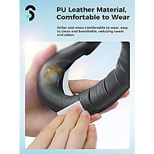 VR Cooling Fan Compatible with Meta/Oculus Quest 2, SOOMFON Upgraded Face Pad with Double Cooling Fan System and Five Ventilation Modes, Accessories to Relieve Lens Fogging and Hot Air