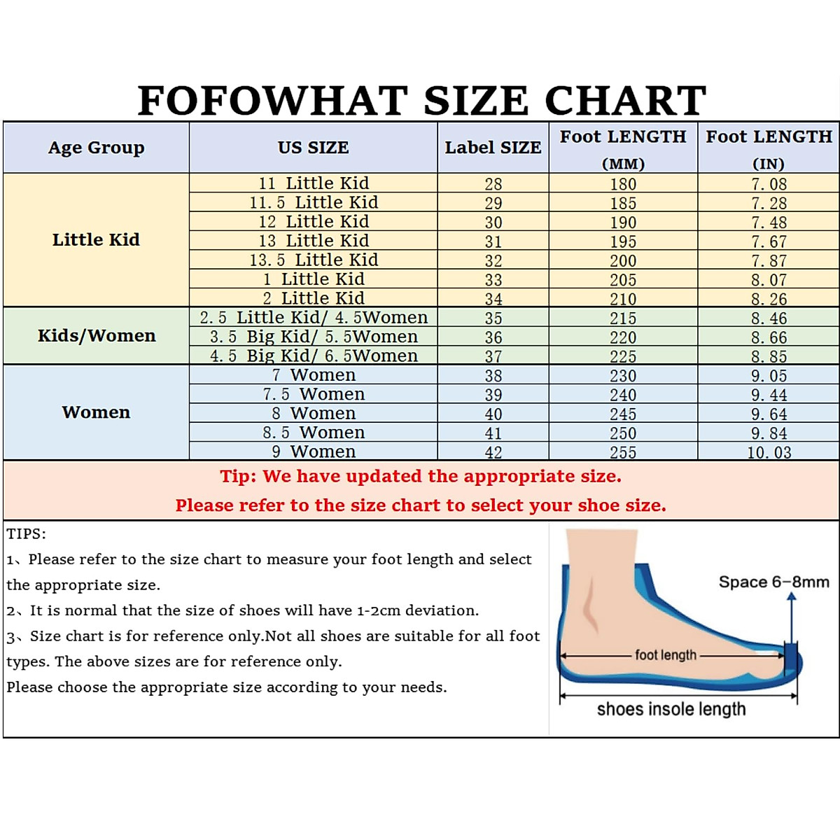 FOFOWHAT Dance Shoes for Women Training Competition Dance Cheer Sneakers Athletic Performance Tennis Walking Shoes White Size 5.5 Female