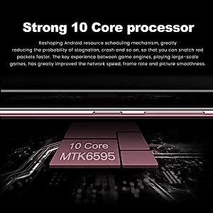 Unlocked Cell Phones, S22 Ultra 5G Android Smart Phone HD Full Screen Phone, 2+16GB RAM 6.53inch Touch Screen Dual SIM Mobile Cell Phone, Best for Father Childrens (Black)