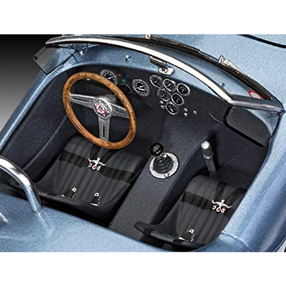 Revell RV07669 '62 Shelby Cobra 289 Model Kit, Unpainted