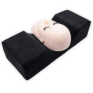 Jumiz Lash Pillow for Eyelash Extension Curve Improve Sleeping Pillow，Eyelash Extension Memory Foam Neck Pillow