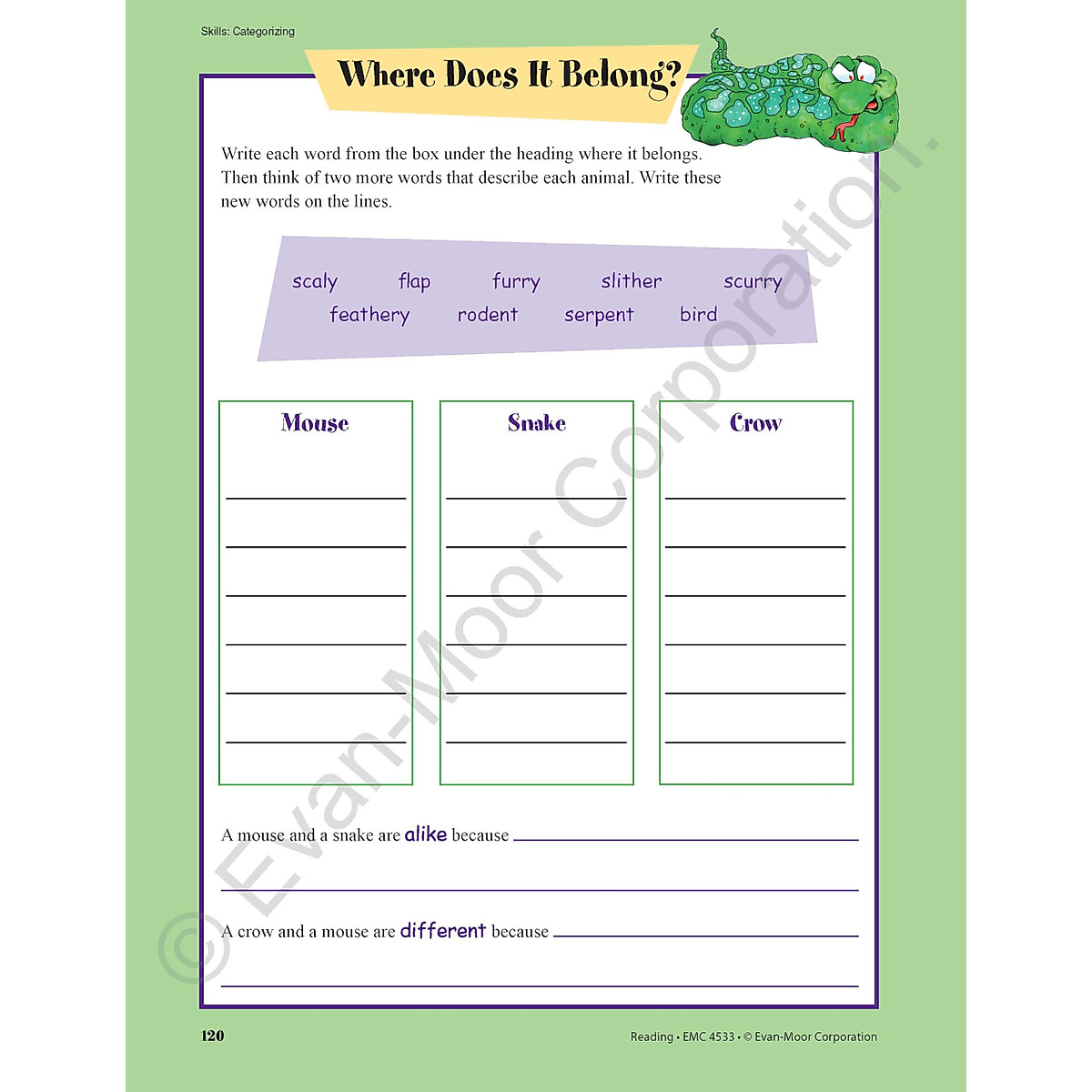 Skill Sharpeners Reading, Grade 5