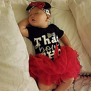 Baby Girls Tutu Skirt, Infant Tulle Tutus, Newborn Soft Skirts for Toddlers Red