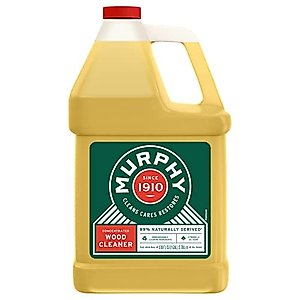 Murphy 70481465315 OIL SOAP Wood Cleaner, Original, Concentrated Formula, Floor Cleaner, Multi-Use , Finished Surface Cleaner, 128 Fluid Ounce (US05480A)
