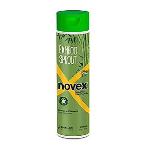Novex Bamboo Sprout Shampoo, 10.14 oz - Rebuilds, Repairs, Stimulates Growth for Thin, Thinning Hair