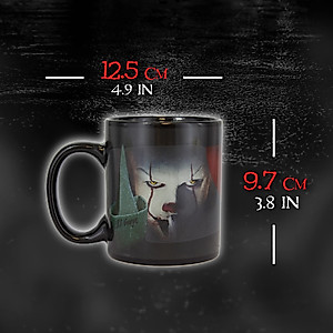 Paladone Pennywise Heat Change Mug - IT Horror Movie Drinkware