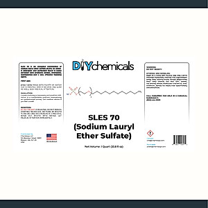 DIYChemicals | High Purity 70% Sodium Lauryl Ether Sulfate (SLES) (1 Quart (32 fl oz))
