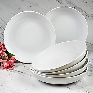 Certified International Bianca All Purpose Bowls, Set of 6,Multicolored