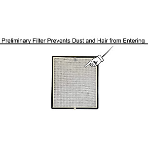 Nispira HE400 True HEPA Filter Replacement with Activated Carbon Infused Advanced Odor Lock For Shark Air Purifier 4 Fan HE401 HE402 HE405, 1 Pack