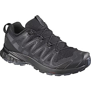 Salomon Xa Pro 3D V8 Trail Running Shoes for Women, Black/Phantom/Ebony, 9.5