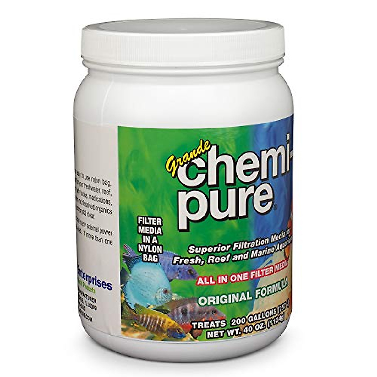 Boyd Enterprises ABE16744 Chemipure Grande Filter Media, 40-Ounce