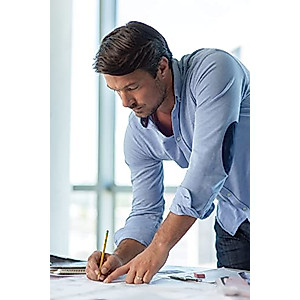 Ticonderoga Wood-Cased Pencils, Pre-Sharpened, 2 HB Soft, Yellow, 18 Count