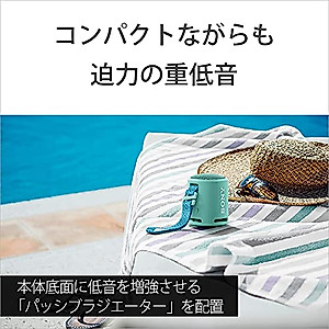 Sony SRS-XB13 LIC [Wireless Portable Speaker Bluetooth Compatible Powder Blue] Shipped from Japan