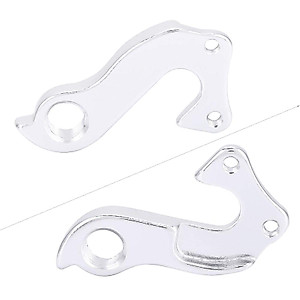Cerlingwee Bike Rear Gear Mech, Bike Tail Hook, Aluminium Alloy Bicycle Tail Hanger, Rear Gear Hanger, Dropout Frame, Road Bike for Mountain Bike(288)