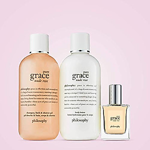 philosophy pure grace nude rose eau de toilette, 0.5 oz