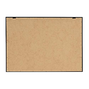 DesignOvation Sylvie Horizontal Golf Ball Portrait Framed Canvas Wall Art, 18x24 Black, Sporty Wall Decor For Home