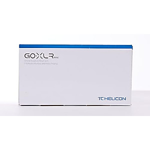 TC Helicon GoXLR MINI Online Broadcast Mixer with USB/Audio Interface and Midas Preamp, Officially Supported on Windows