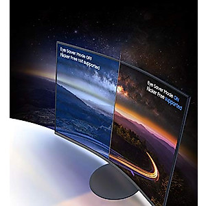 SAMSUNG 32-inch T55 Series - 1000R Curved Monitor: 75Hz, 4ms, 1080p (LC32T550FDNXZA)