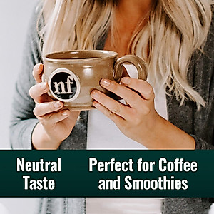 Natural Force Organic MCT Oil – Pure Glass Bottle – Made from 100% Cold Pressed Virgin Coconut Oil + Certified Keto, Paleo, Kosher, Vegan & Non-GMO – Lab Tested for Quality and Purity - 32 Ounce