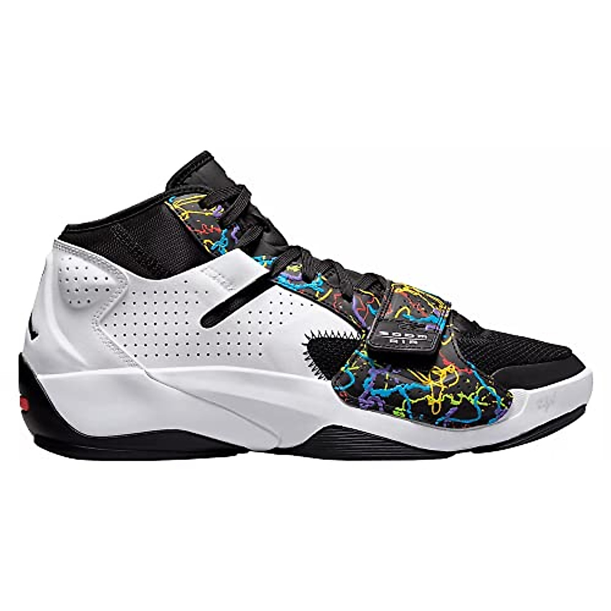 Jordan Boy's Zion 2 (Big Kid) Black/White/Green Strike/Bright Crimson 6 Big Kid M